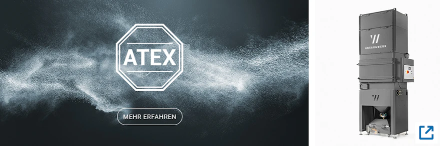 Explosionsschutz: ATEX Absauganlagen für Stäube & Risiken